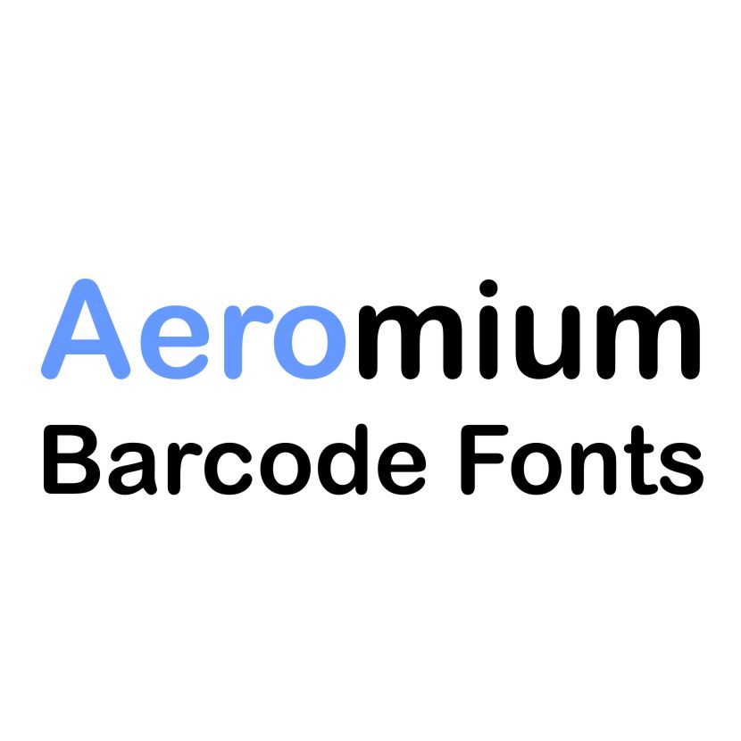 Aeromium Barcode Fonts - L.spot